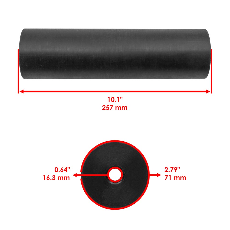 Caltric Deck Rollers for Ferris 3100 3200 4000 5000 5100 Mower Deck 61 ...