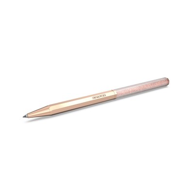 Swarovski Crystalline ballpoint pen Octagon shape, Rose gold tone ...