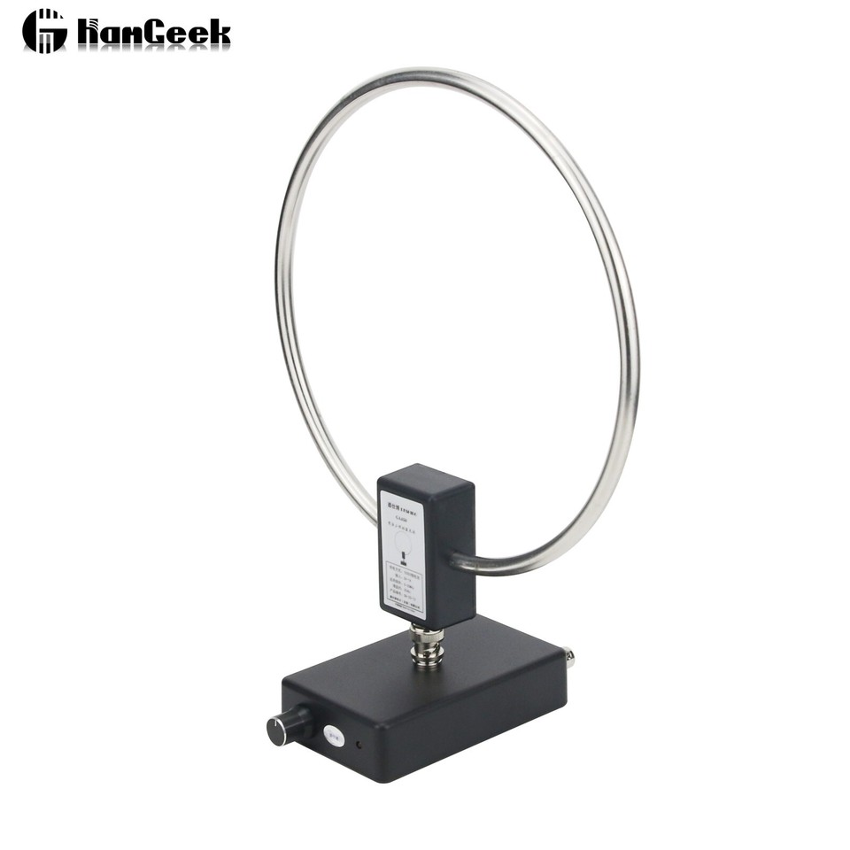 HamGeek Indoor Shortwave Loop Antenna SDR Short Medium Wave Radio SW 2. ...