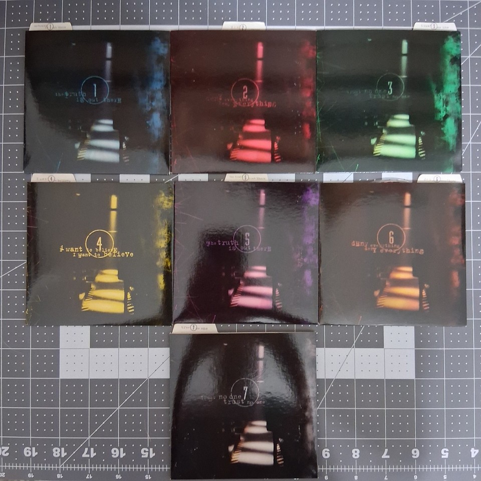 The X-Files Big Box PC Game 1998 7 Disc Box Set Windows 95 Complete | eBay