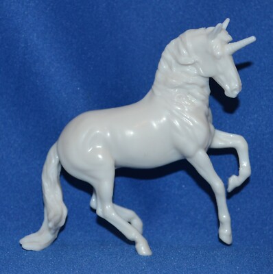 Breyer~Factory Unpainted Mini Alborozo Unicorn~Stablemate~From Paint ...