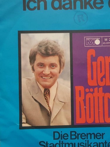 7" Single Vinyl Gerd Böttcher - Ich danke dir/ Die Bremer ...