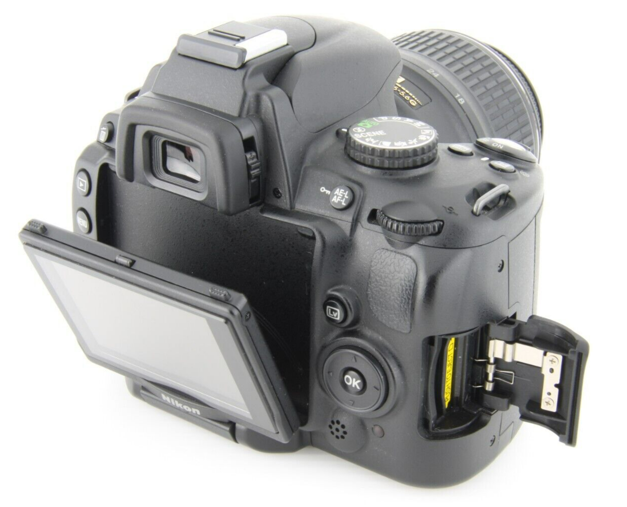 [MINT]Nikon D5000 12.3MP DSLR AF-S 18-55mm 55-200mm W-Zoom KIT from ...