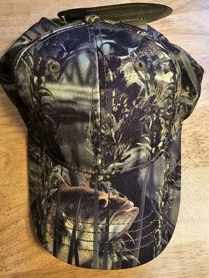 CAP - FISHOUFLAGE® BASS FISHING CAMO HAT ADULT One Size-NWT | eBay
