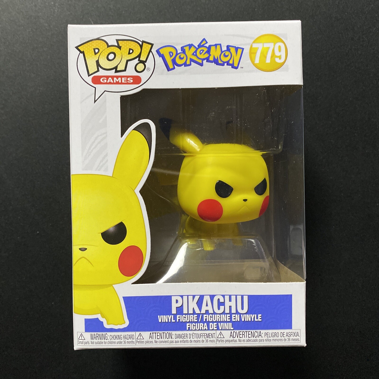 Pokemon Pikachu Attack stance Funko Pop Vinyl #779 w/free protector | eBay