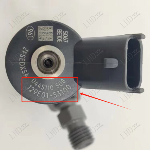 4Pcs Fuel Injector 0445110508 129E00-53100 For Yanmar 4TNV98 4TNV88C ...