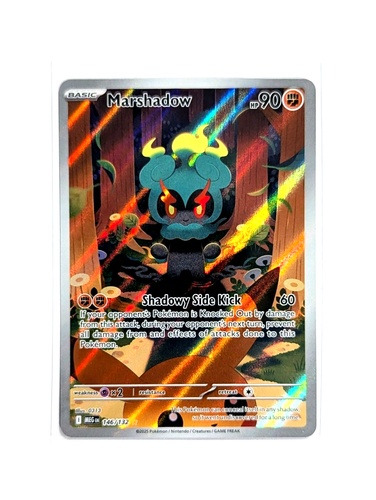 Marshadow 146/132 Illustration Rare Full Art POKEMON TCG Mega Evolution ...