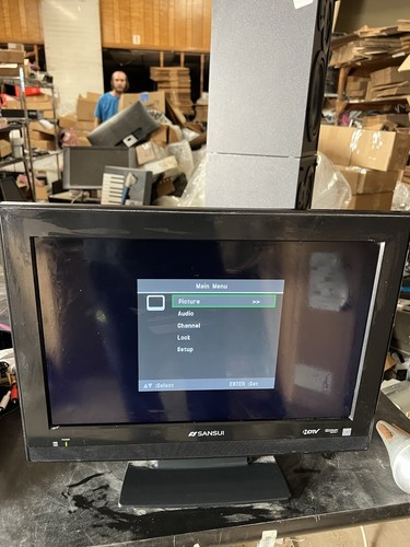 Sansui HDLCD1908B 19" 720p HD LCD Television NO REMOTE | eBay