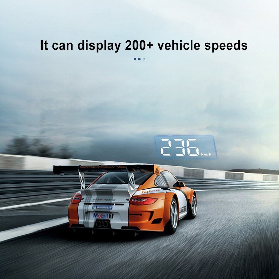 Auto Glas HUD Digital Tachometer Projektor Head-Up Display OBD2 ...