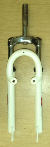 ELEMENT RACING SHOCKS 26" WHITE BICYCLE SUSPENSION FORK BIKE PARTS 490 ...