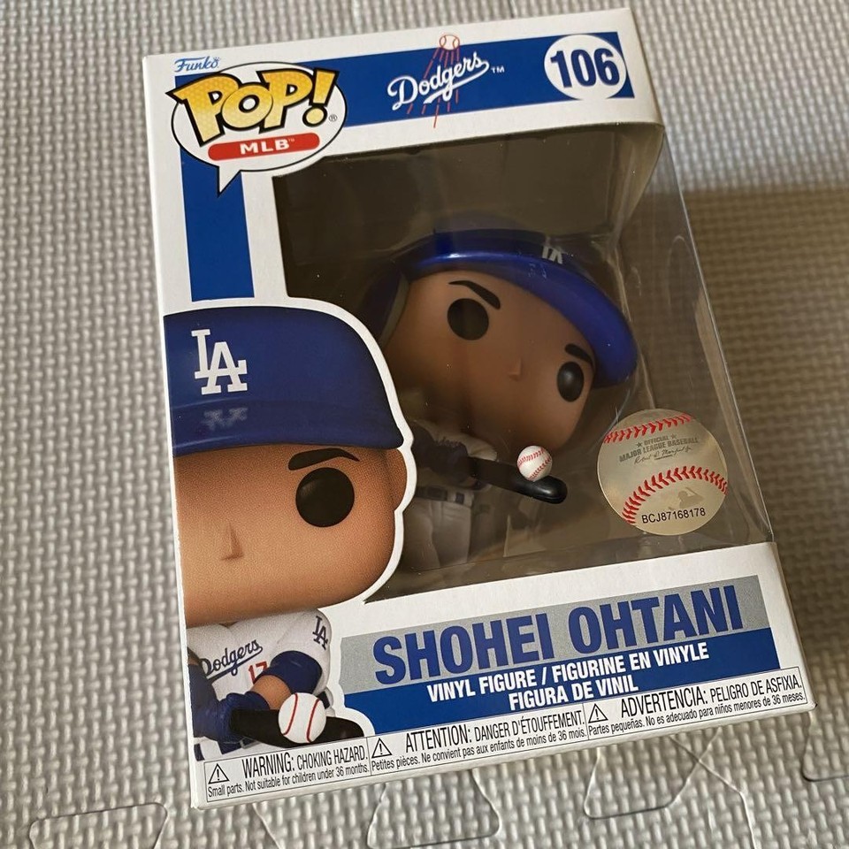 Shohei Otani Funko Pop! Dodgers Vinyl Figure, MLB Player, 106 | eBay