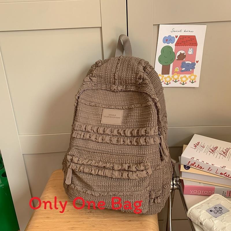 Nylon Sweet Style College Bapa With Macaron Colors For Girls And Teens ...