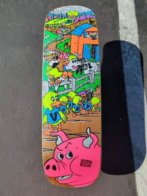 Mark McKee Signed Mike Vallely Barnyard Primewood Skateboard Auto Deck ...
