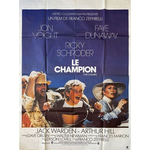 THE CHAMP Movie Poster - 47x63 in. - 1979 - Franco Zeffirelli, Jon ...