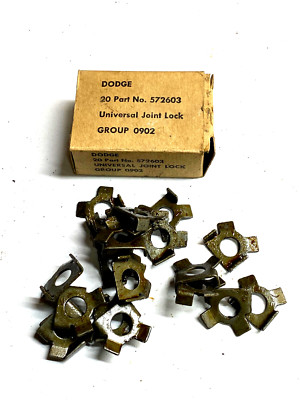 U Joint Lock Clips box 20ea 572603 NOS WW2 Dodge WC 3/4 G502 WDX Power ...