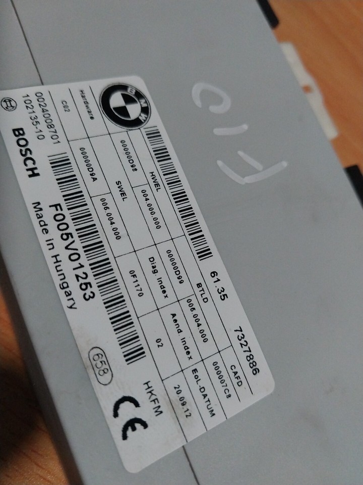 Bmw F10 Trunk Liftgate Module 61357327886 X3 | eBay