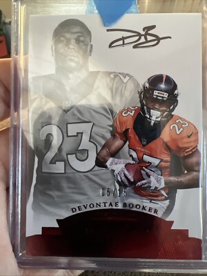 2016 Panini Flawless - Rookie Flawless Signatures Ruby #RFDB Devontae ...