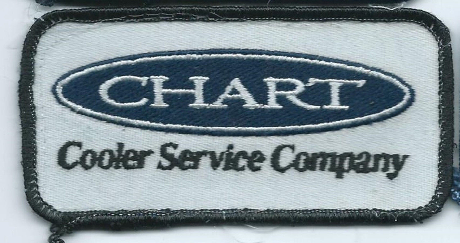 Chart Cooler Service Company employee patch 2 X 3-7/8 Tulsa OK #477 | eBay
