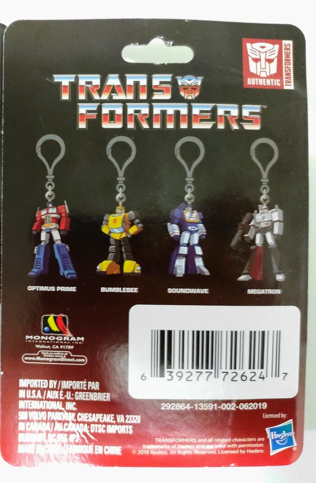 Transformers Megatron Backpack Clip / Key chain from Hasbro. (New) | eBay
