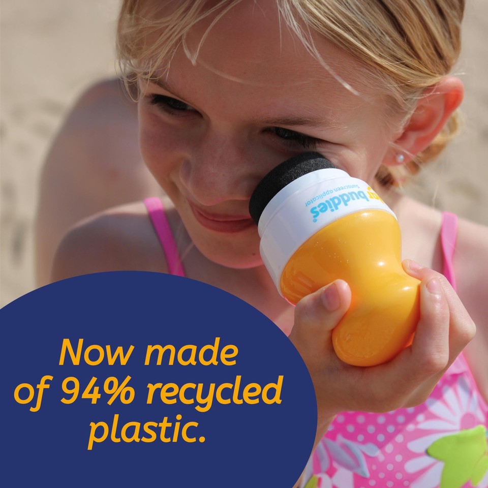 Sunscreen Applicator - Single Pink - Refillable Roll on Sponge ...