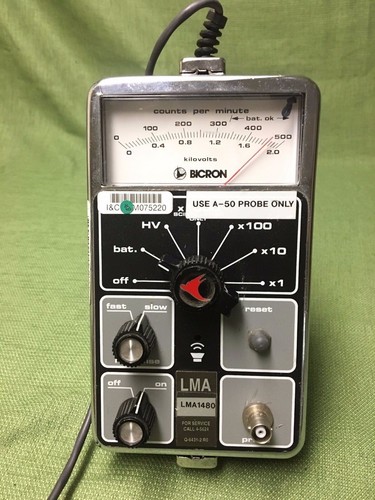 Bicron Surveyor M Radiation Survey Meter Great for bench top w/ AC ...