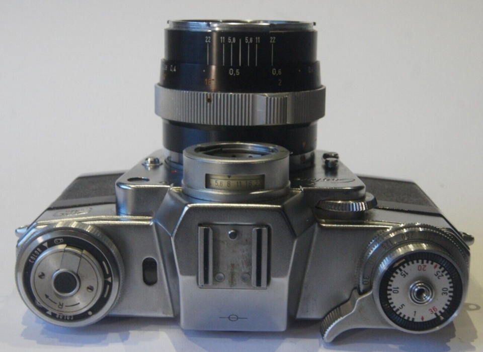 Reflex Analogue Zeiss Ikon Contarex Cyclope Bullseye Carl Zeiss Planar ...