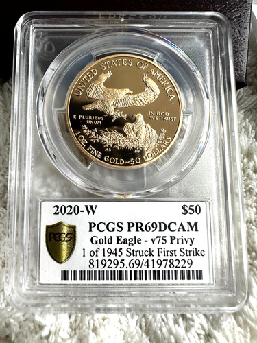 2020 End of World War II 75th Anniversary V75 American Eagle Gold Coin ...