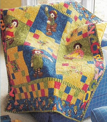 ABC Pals Quilt quilting pattern instructions (2 sizes) | eBay