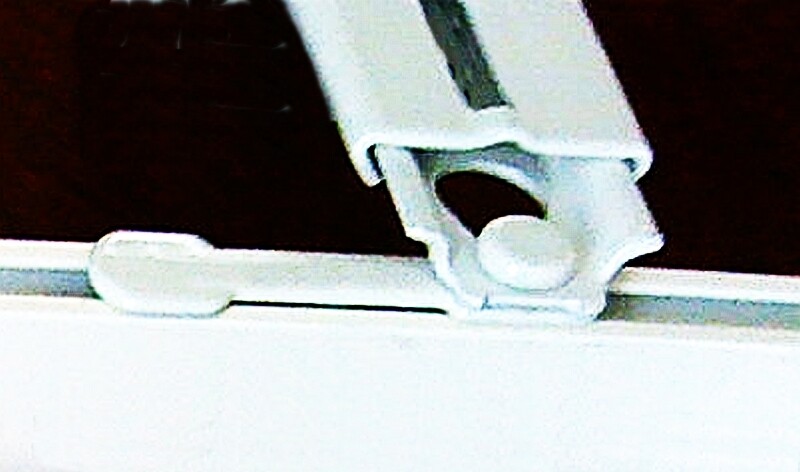 LOCKING LEVER CAM ARM Plate for STYLELINE Sylon Curtain Rail Track ...