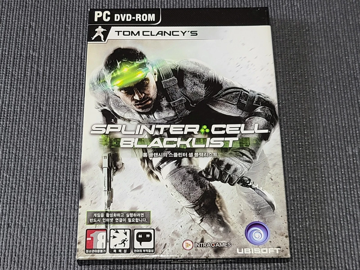 Splinter Cell Blacklist Cover Pc