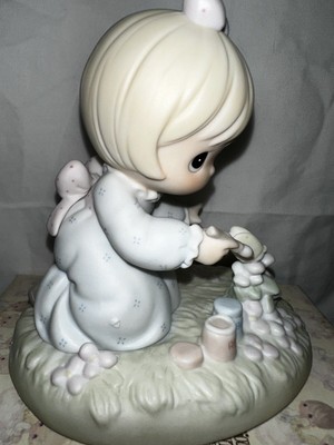 Precious Moments 1988 “Gob Bless You For Touching My Life” | eBay