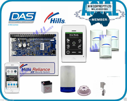 DAS/Hills Alarm Reliance R8 UPDATE XR 3 Bosch blue line gen2 touch ...