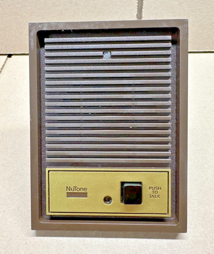 (Brand New) NuTone IS-60D Door Speaker w/ Talk/Listen Button for NuTone ...