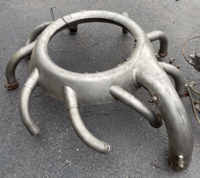 Exhaust collector assembly Lycoming r680 B series Stinson pre-wwII | eBay