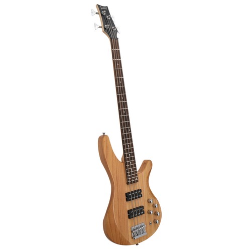 Glarry GIB 4 String H-H Pickup Laurel Wood Fingerboard Electric Bass ...