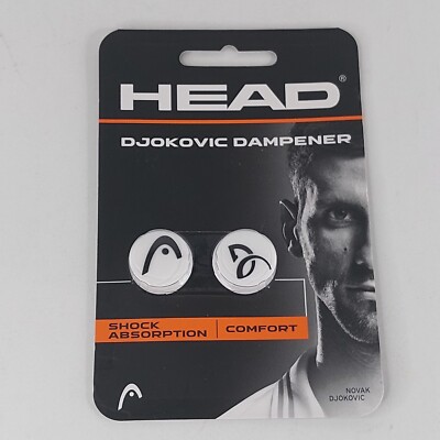 HEAD Djokovic Tennis Racquet String Shock Absorber Vibration Dampener ...