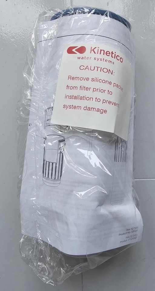 Kinetico 10 inch, 20 Micron pleated filter (Part No. K11663) Pre-Filter ...