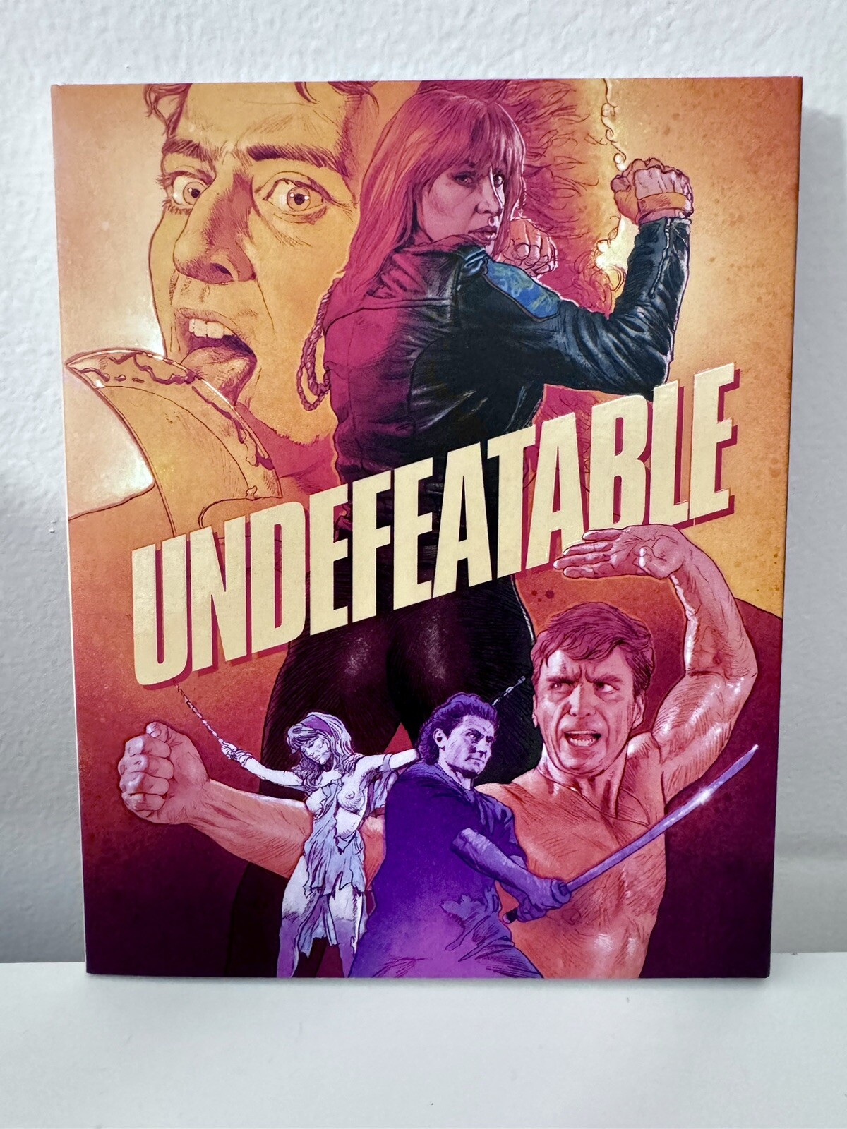 Undefeatable 4K UHD Blu-ray w/ Slipcover (Rothrock) - Vinegar Syndrome ...