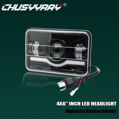 DOT 4X6 LED Headlight HI/LO DRL Motorcycle for Honda XR250 XR250L ...