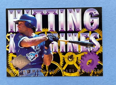 1994 Fleer Ultra Paul Molitor Hitting Machine #7 HOF Toronto Blue Jays ...