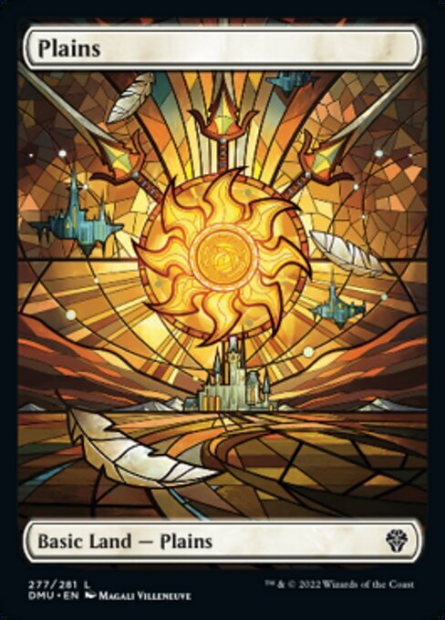 Choose your FULL ART Stained Glass LAND ~ Dominaria United [ NM ...