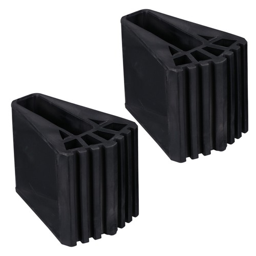 2 Pcs Non-slip Mat Ladder Pads for Extension Ladders Feet Rubber | eBay