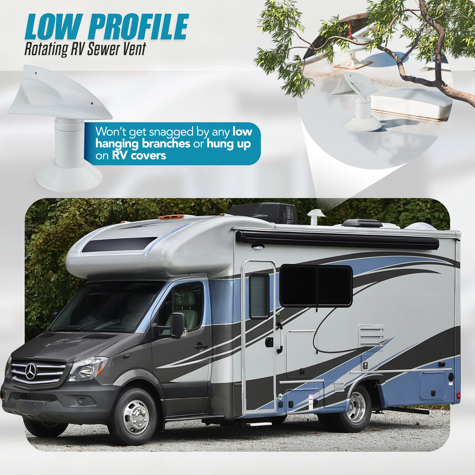 RV Plumbing Vent Cap - RV Sewer Vent Cap for Roof - RV Sewer Vent Cap ...