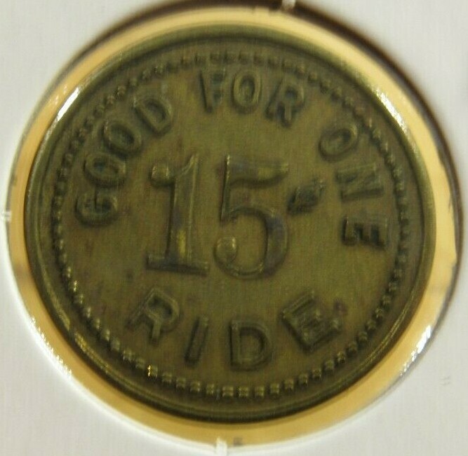 Very Old Harry's Cab Englewood, CO Transit Bus Token - Colorado Colo ...