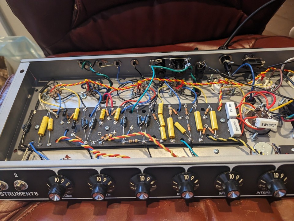 Princeton Reverb Blackface AA1164 Clone Chassis-only | eBay