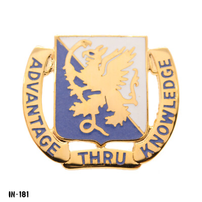 US Army DUI Pin ~ 641st Medical "Advantage Thru Knowledge" ~ NOS ...