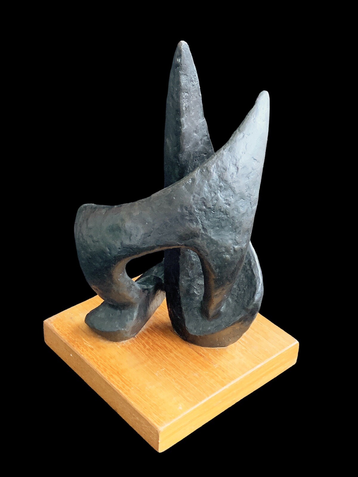 Moshe Ziffer signed Bronze Sculpture friend of Albert Einstein Israel ...