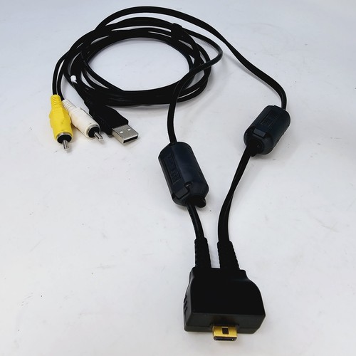 OEM Nikon D Series USB RCA A/V Audio Video Transfer Cord Cable (ZCAT ...