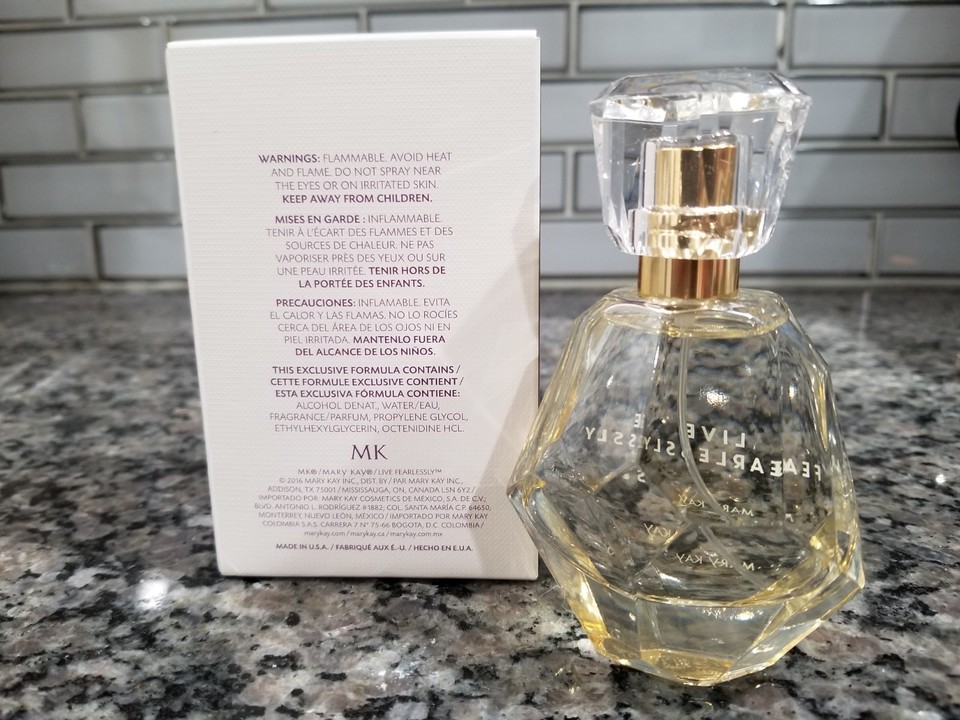 Mary Kay Live Fearlessly Eau De Parfume 1.7fl oz new in box | eBay
