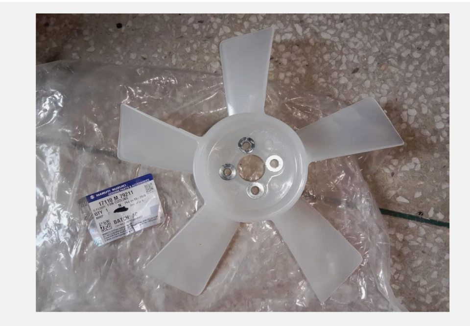 Maruti Suzuki Cooling Fan, Automotive Engine Cooling Fan, Plastic, 4 ...